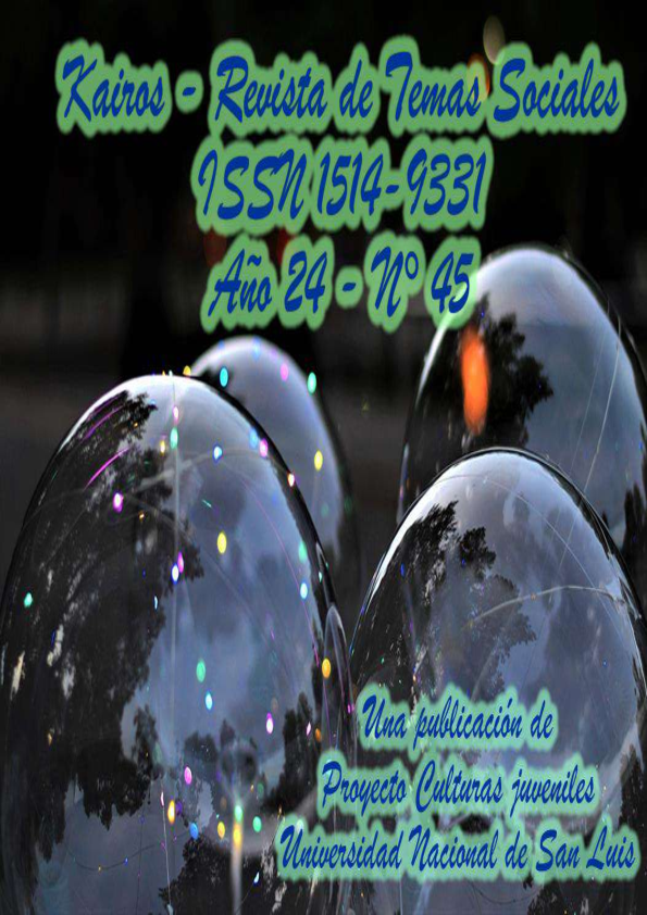 (PDF) KAIROS - Revista de Temas Sociales (Año 24 no. 45 ago 2020 ...