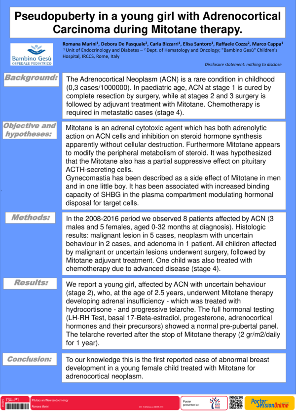 (PDF) Pseudopuberty in a Young Girl with Adrenocortical Carcinoma ...