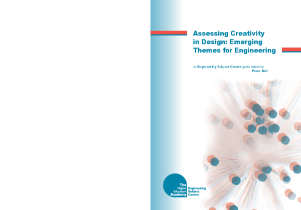 (PDF) Assessing creativity in design : emerging themes for engineering ...