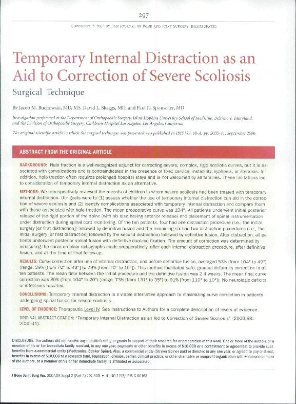 (PDF) Temporary Internal Distraction as an Aid to Correction of Severe ...