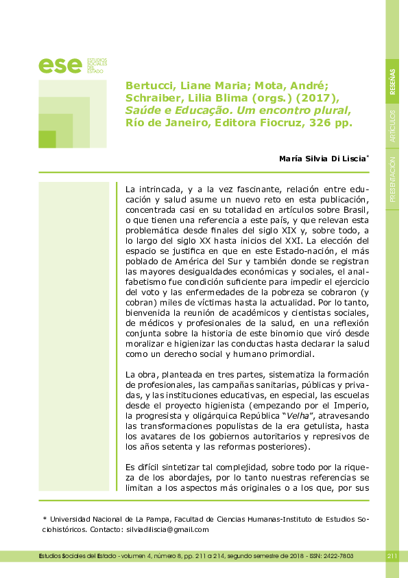(PDF) Bertucci, Liane Maria; Mota, André; Schraiber, Lilia Blima (orgs ...