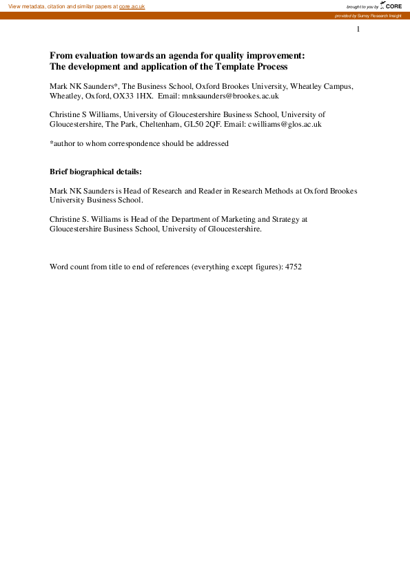 (PDF) Towards critical evaluation of dissertation supervision: the ...