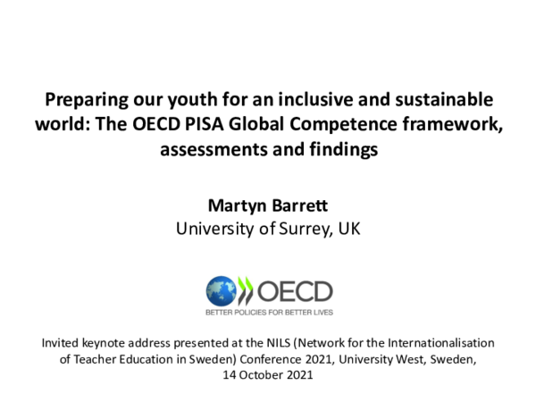 (PDF) Preparing our youth for an inclusive and sustainable world: The ...