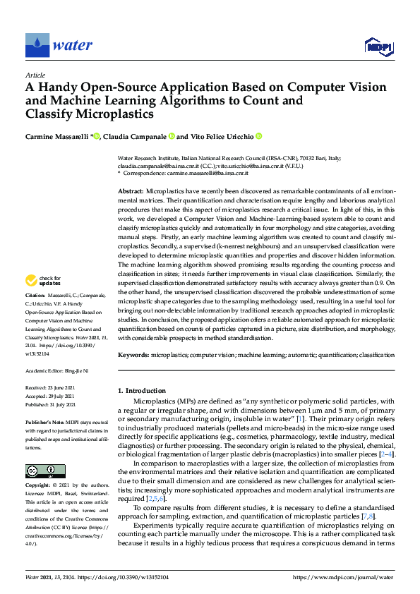 (PDF) A Handy Open-Source Application Based on Computer Vision and Machine Learning Algorithms ...