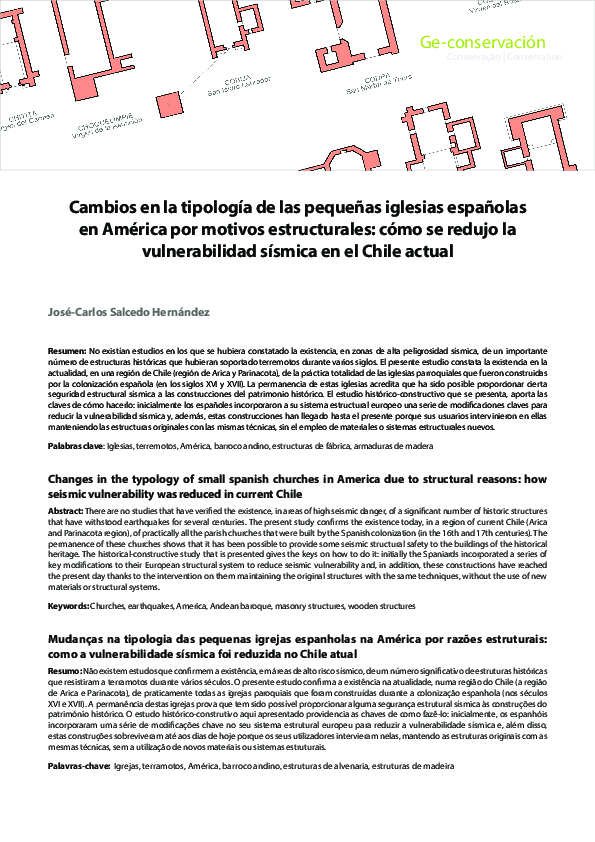 (PDF) Cambios en la tipología de las pequeñas iglesias españolas en ...