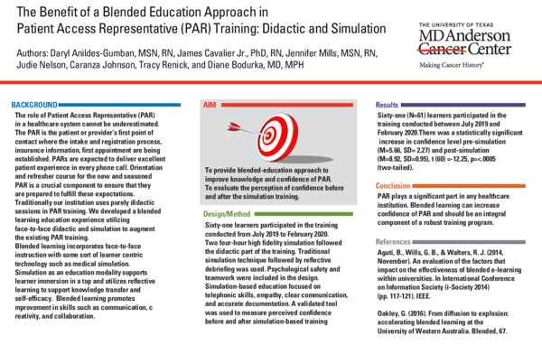 (PDF) The Benefit of a Blended Education Approach in Patient Access ...