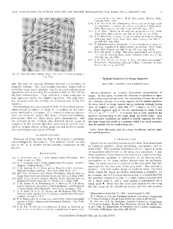 (PDF) Optimal Quadtrees for Image Segments