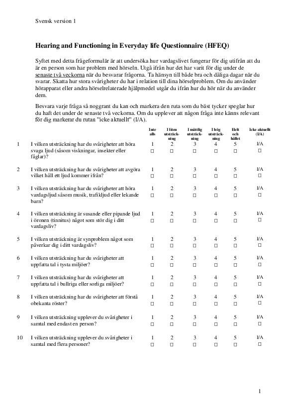 (PDF) HFEQ version 1 - svenska