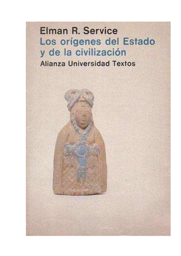 (PDF) ELMAN SERVICE-LosOrigenesDelEstadoYLaCivilizacion