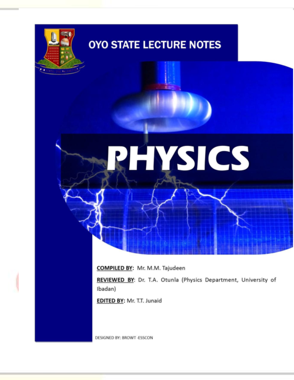 (PDF) Physics Note