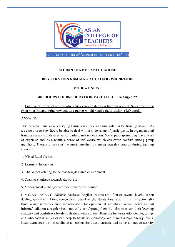 (PDF) BETT MID TERM ASSIGNMENT REWORK- apala ghosh