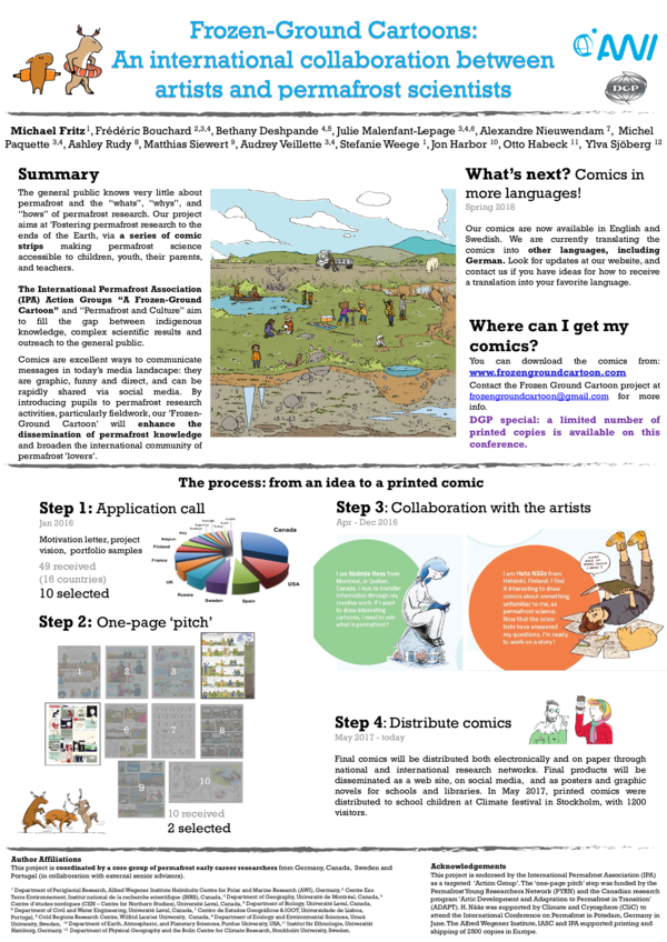 (PDF) Frozen-Ground Cartoons: An international collaboration between ...