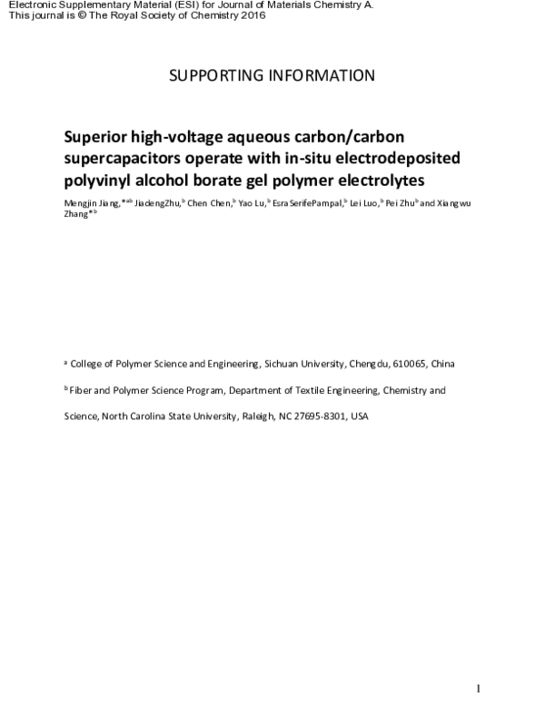 (PDF) Superior high-voltage aqueous carbon/carbon supercapacitors ...