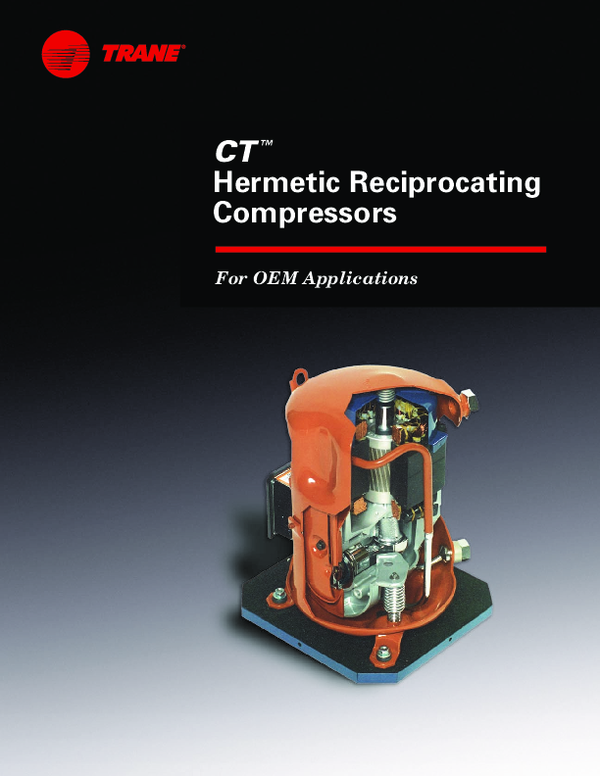 (PDF) Hermetic reciprocating compressors