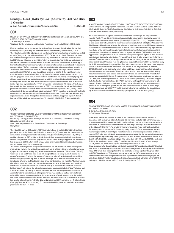 (PDF) Abstracts?Posters