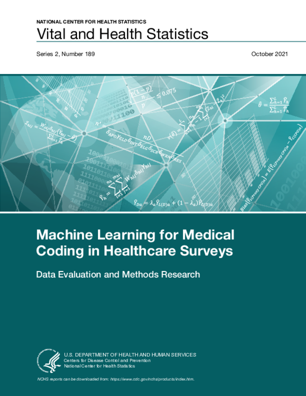 (PDF) Machine Learning for Medical Coding in Health Care Surveys