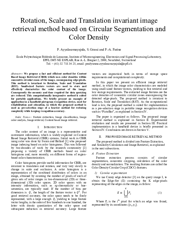 Pdf Rotation Scale And Translation Invariant Image Watermarking Using Radon Transform And