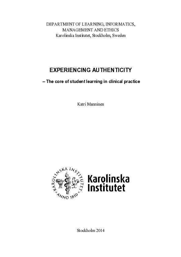 (PDF) Self-centeredness or patient-centeredness–final year nursing ...