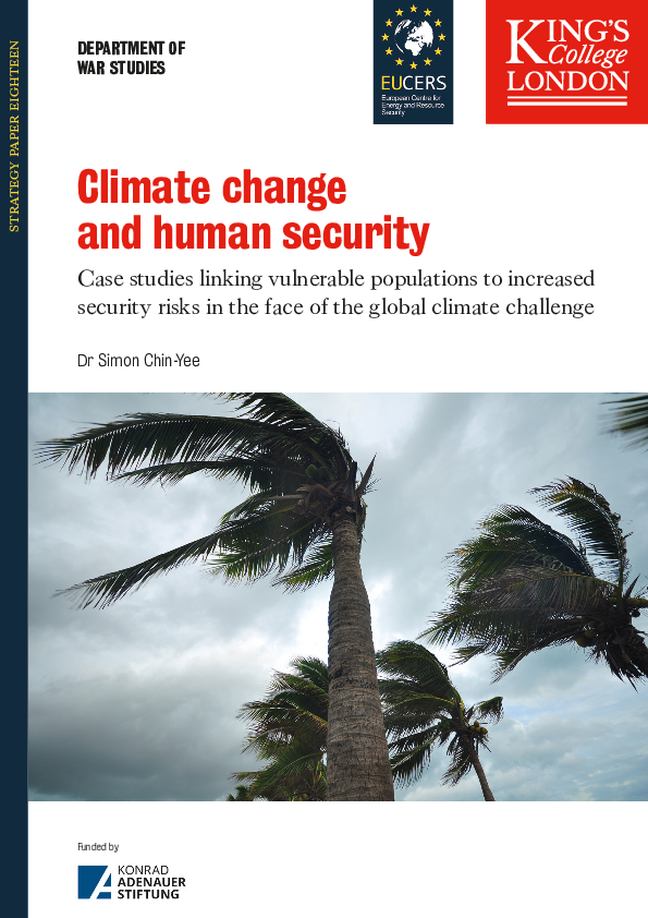 (PDF) Climate change and human security: Case studies linking ...