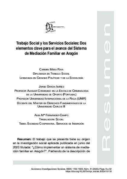 (PDF) Trabajo Social y los Servicios Sociales