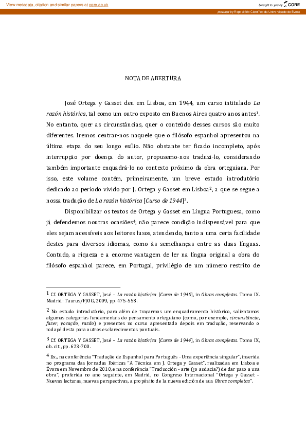(PDF) Ortega y Gasset em Lisboa