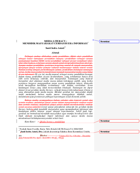 (PDF) Media Literacy: Mendidik Masyarakat Cerdas di Era Informasi