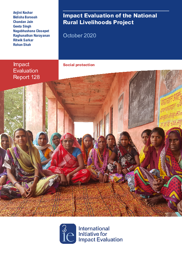 (PDF) Impact Evaluation of the National Rural Livelihoods Project