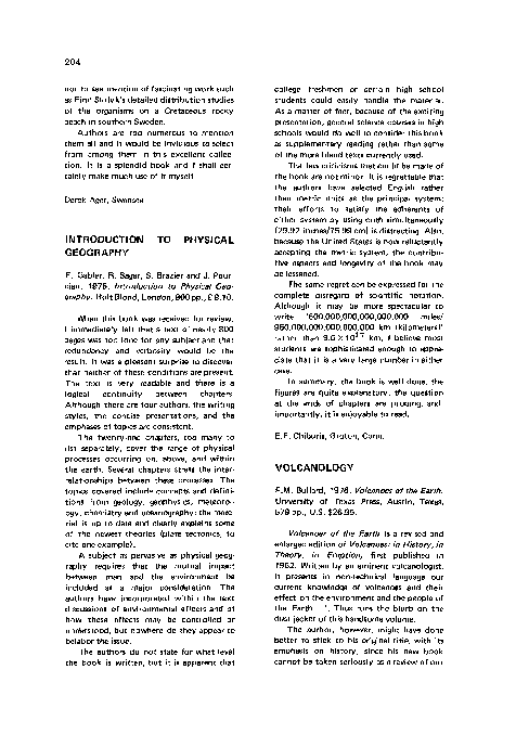 (PDF) Introduction to physical geography