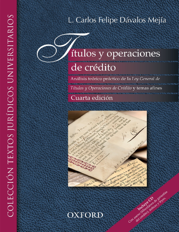 (PDF) LIBRO Titulos y operaciones de credito