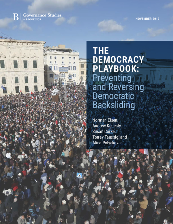 (PDF) The democracy playbook: preventing and reversing democratic backsliding