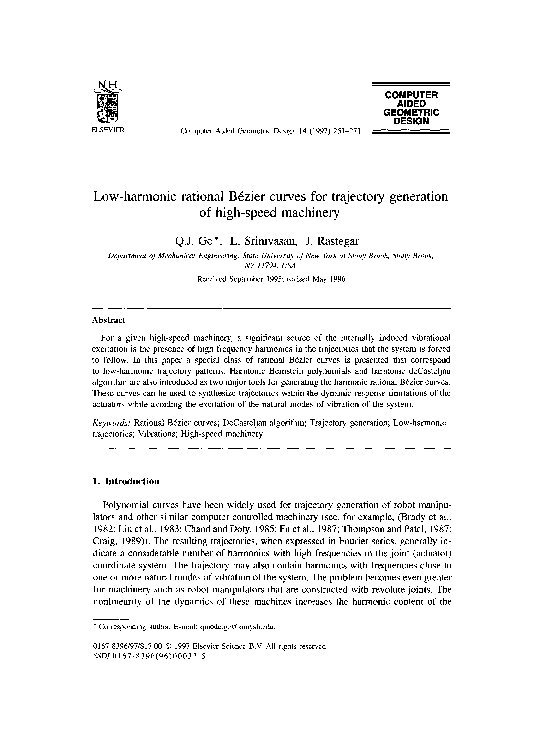 (PDF) Computer-aided geometric design