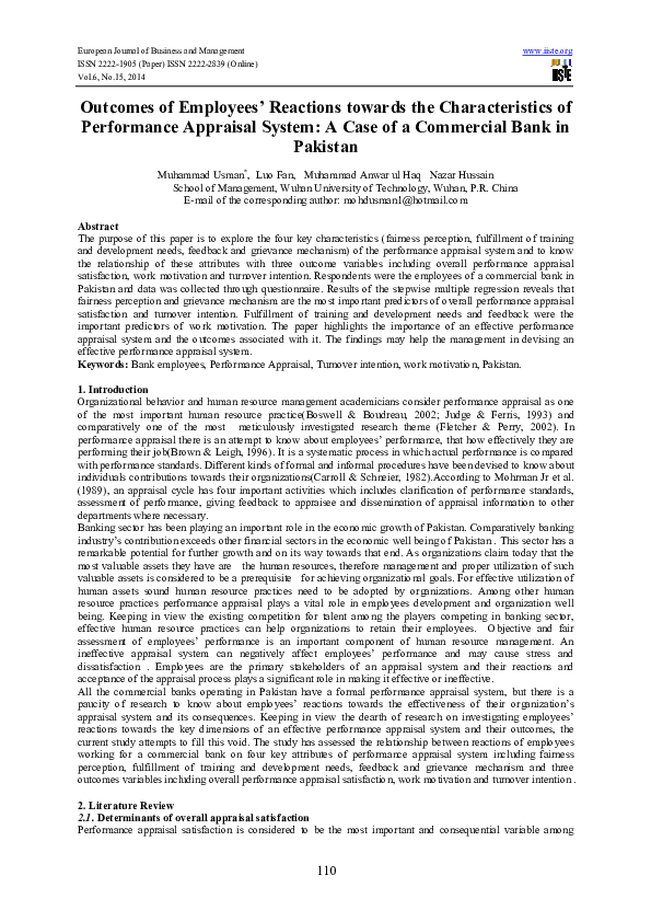 PDF Outcomes Of Employees Reactions Towards The Characteristics Of pdf-outcomes-of-employees-reactions-towards-the-characteristics-of