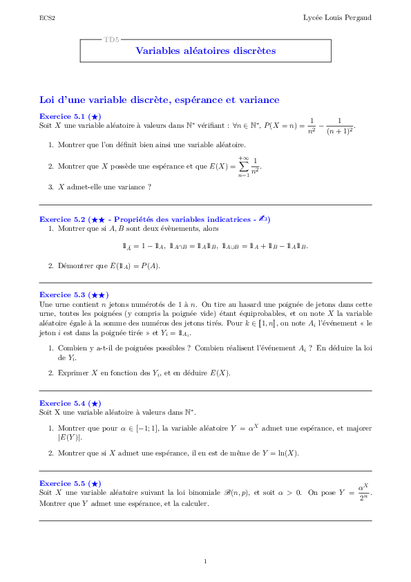 (PDF) ECS2 TD5 correction