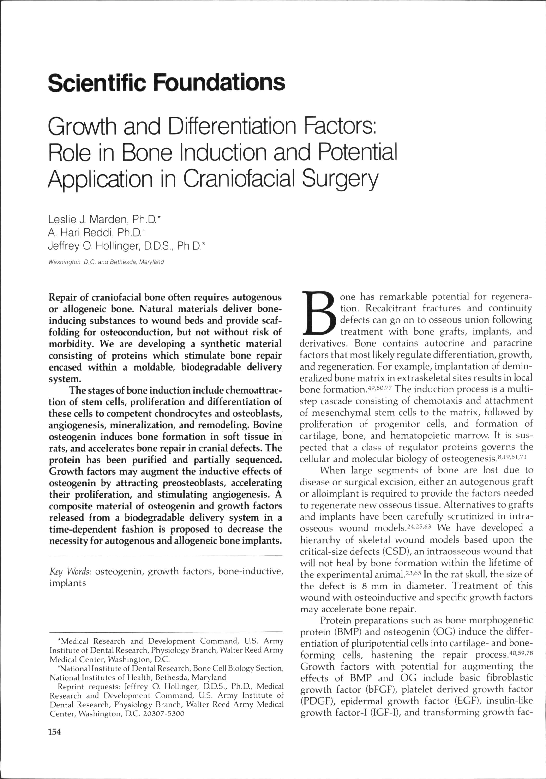 (PDF) Growth and Differentiation Factors