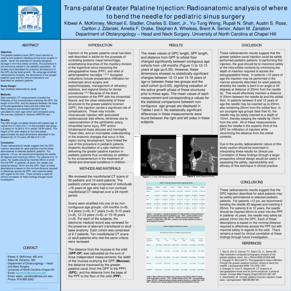 (PDF) Trans-palatal Greater Palatine Injection: Radioanatomic analysis ...