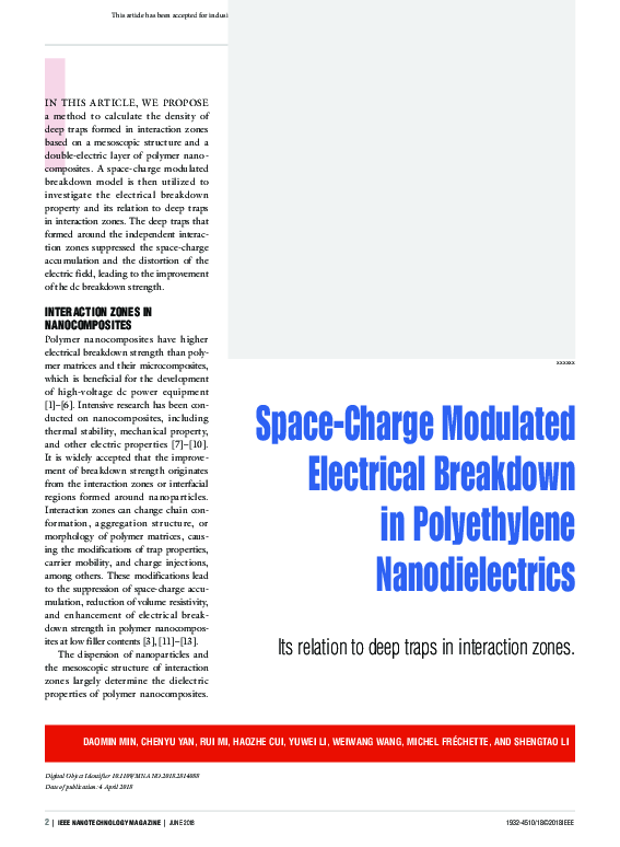 (PDF) Space-Charge Modulated Electrical Breakdown in Polyethylene ...