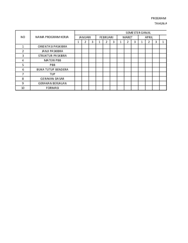 (XLS) PROKER PASKIBRA