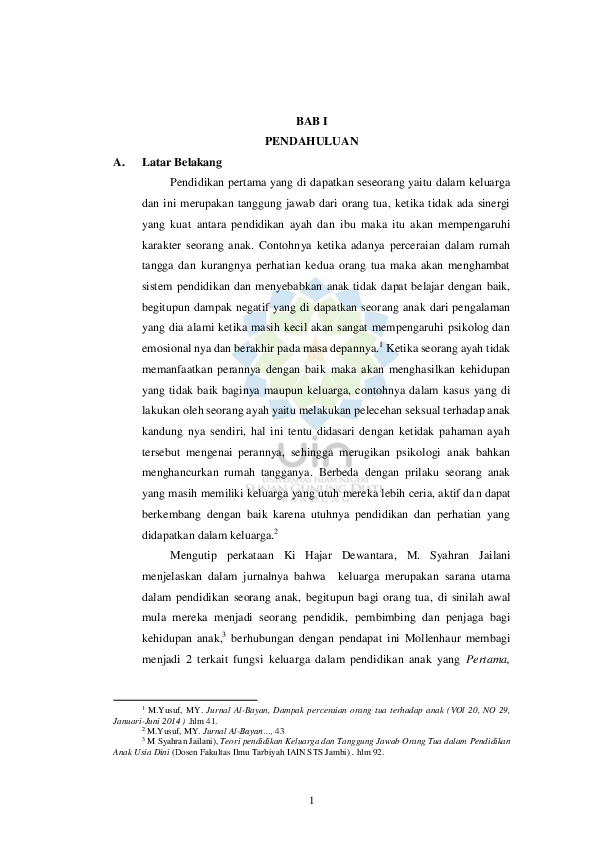 (PDF) Prinsip-prinsip peran ayah terhadap pendidikan anak dalam tafsir Fathul Qadir karya Imam ...