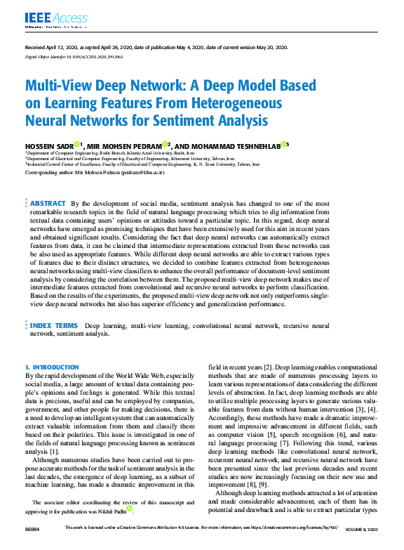 (PDF) Multi-View Deep Network: A Deep Model Based on Learning Features From Heterogeneous Neural ...