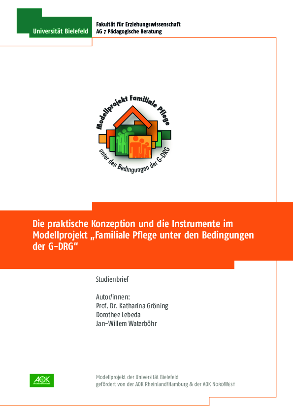 (PDF) Die praktische Konzeption und die Instrumente im Modellprojekt ...