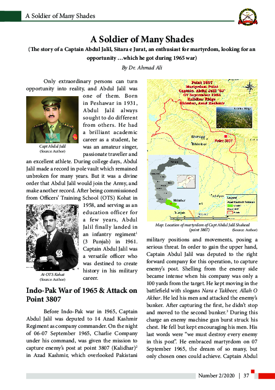 (PDF) A Soldier of Many Shades - The story of a Captain Abdul Jalil ...