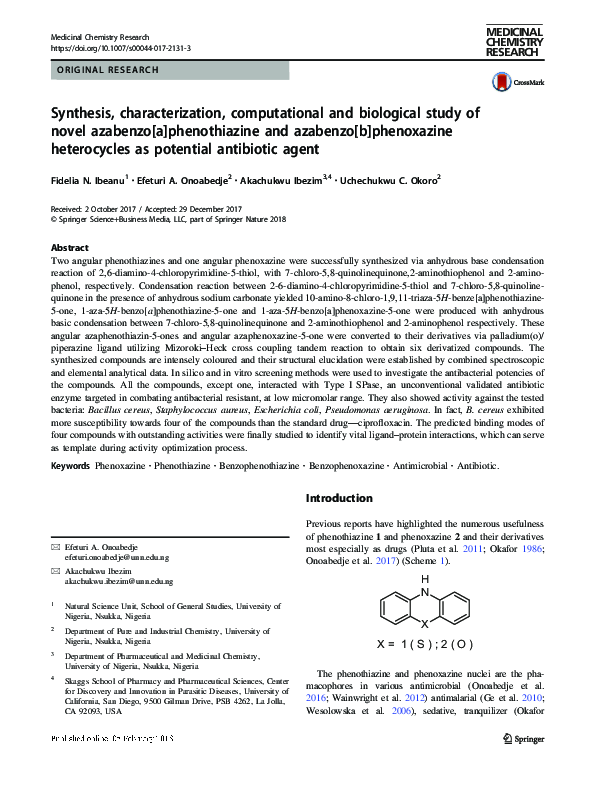 (PDF) Iridium Thiourea Complex: Synthesis & Antimicrobial