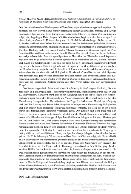 (PDF) Susan Martin-márquez: Disorientations. Spanish Colonialism in ...