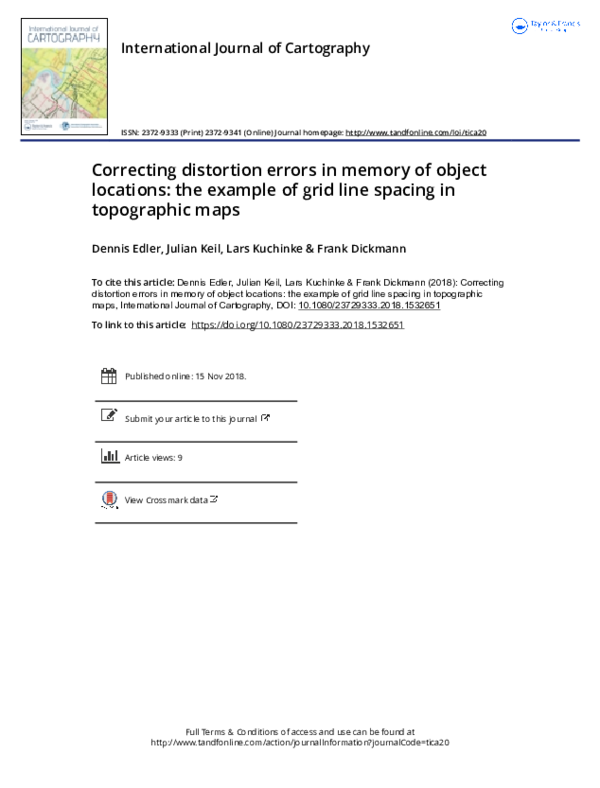 (PDF) Correcting distortion errors in memory of object locations: the ...