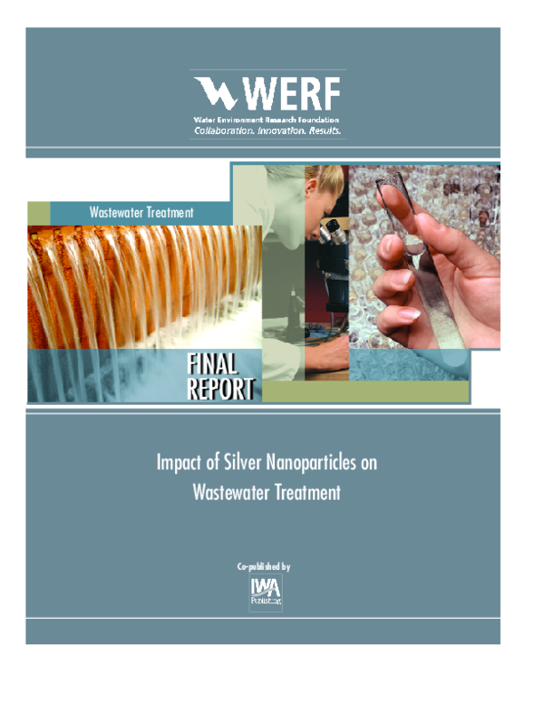 (PDF) Impact of Silver Nanoparticles on Wastewater Treatment