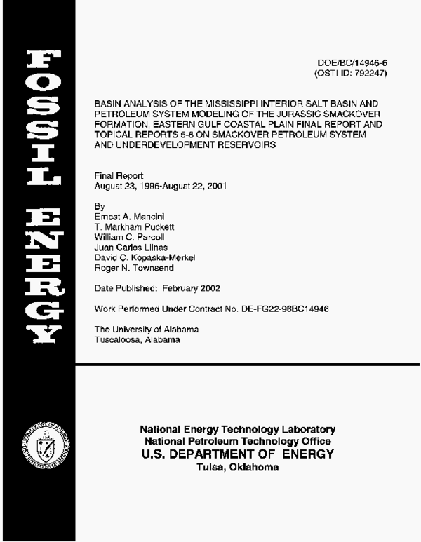 (PDF) Basin Analysis of the Mississippi Interior Salt Basin and ...