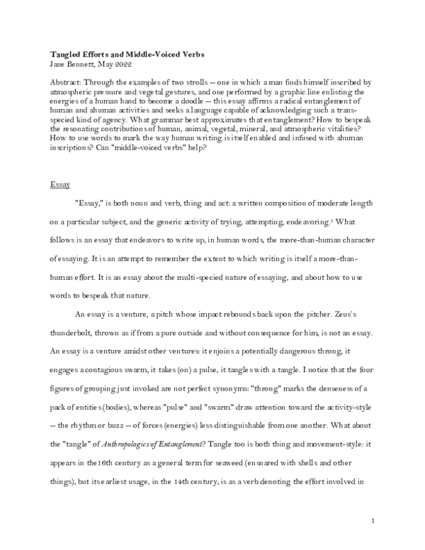 (PDF) Tangled Efforts and Middle-Voiced Verbs