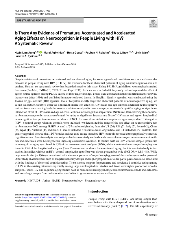(PDF) Is There Any Evidence of Premature, Accentuated and Accelerated ...