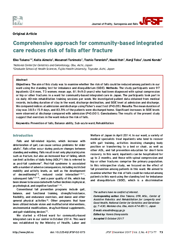 (PDF) Comprehensive approach for community-based integrated care ...