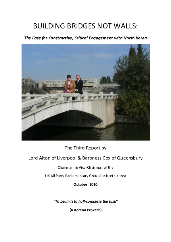 (PDF) Building Bridges, Not Walls